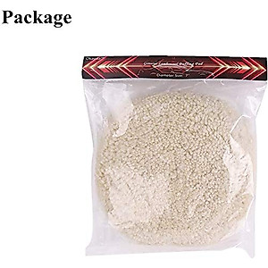 OKAYDA Genuine Wool Polishing Waxing Pads Buffing Pads for Car Polisher Boat Polisher 7' Single Sided / 7 Double Sided (Double Sided)