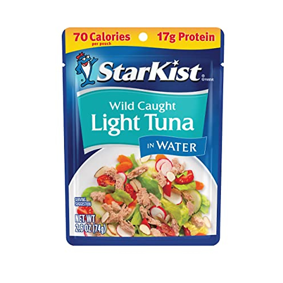 StarKist Chunk Light Tuna in Water, 2.6 Oz, Pack of 12