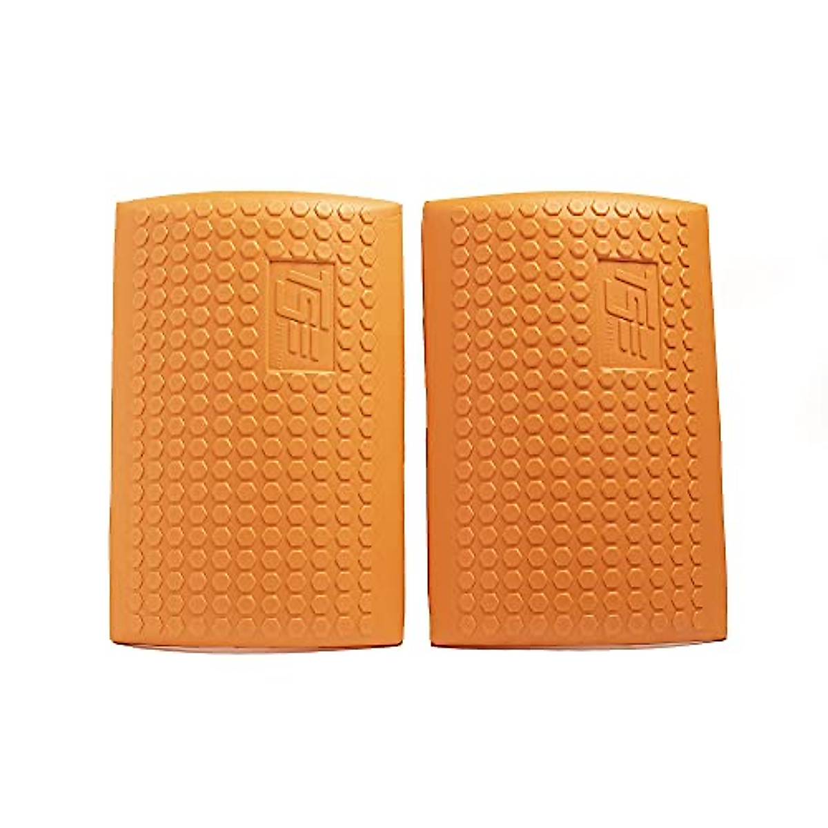 TSE Safety TSE-PPKS TSE-PRO Heavy Duty Padding Pocket Knee Savers with Extra Thick Foam Cushion, Soft Inner Liner, Adjustable One Size, Hi-Viz Orange