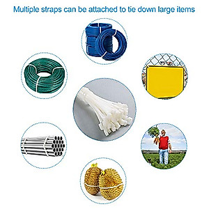 50PCS Cable Zip Ties Heavy Duty 24 Inch Strong Large Cable Wire Ties, Industrial Durable Strong Wire Ties for Binding Fences, Awnings Tying Branches Bundling of Crops Fixed Water Pipes