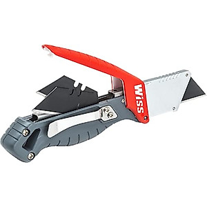 Crescent Wiss Quick-Change Folding Blade Utility Knife - WKF2, Black