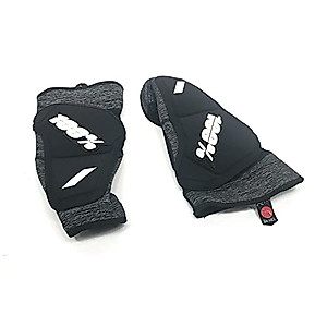 1 Unisex-Adult Ridecamp Knee Guard, Grey Heather/Black, S