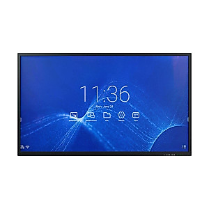 NEC CB Series CB861Q 86" 4K UHD S-IPS Collaborative Touchscreen Display with Built-In SoC and Whiteboarding & Wireless Presenting Software, Built-In Speakers