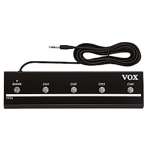 VOX VFS5 VT-Series 5-Button Footswitch