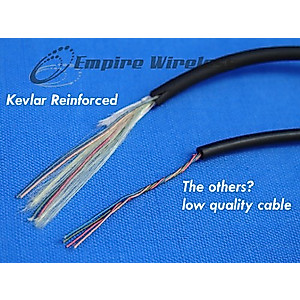 Two-Wire Surveillance Mic for Motorola CP200 CP200D XLS PR400 EP450 GTX GP300 P1225 CP185 P110 SP50 Radio Lapel Shoulder Mic.