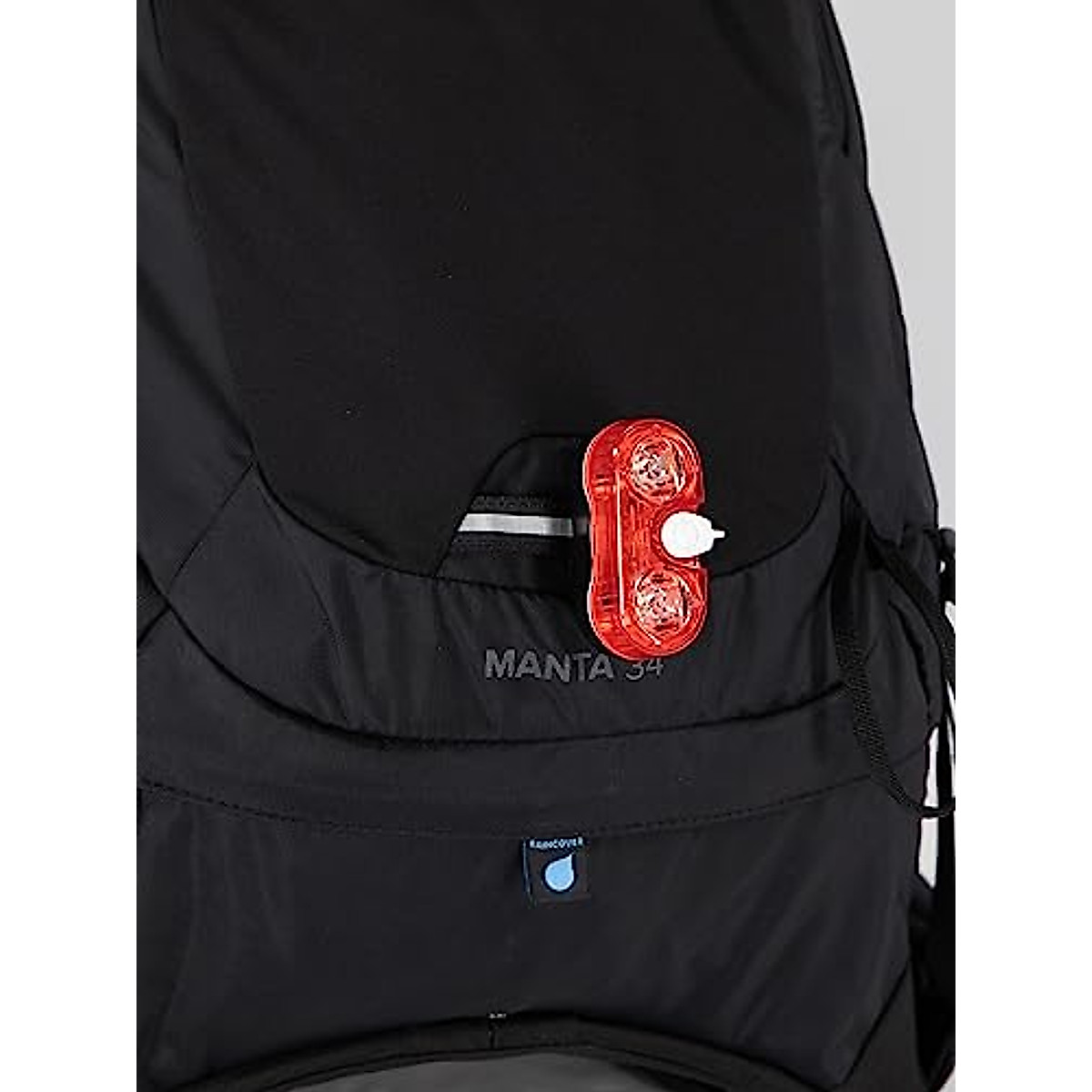 Osprey Manta 34L Men's Hiking Backpack with Hydraulics Reservoir, Black