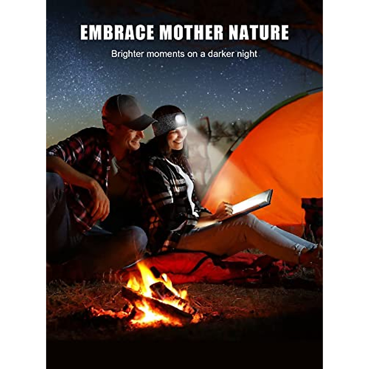 LED Headband and Magnetic Pickup Tool LED Light - Gifts for Men Women Stocking Stuffers for Dad Mom Boyfriend Friends