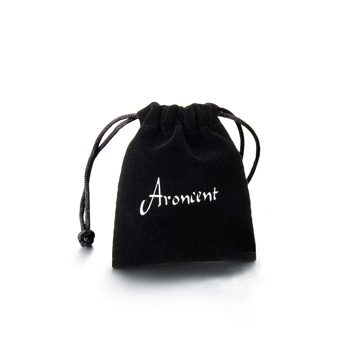 Aroncent Stud Earrings for Men Women Fake Gauge Fake Earrings Stainless Steel Earrings 8MM Rosegold Christmas Gifts