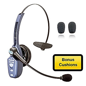 Global Teck Worldwide BlueParrott B250 XTS Bluetooth Headset - Designed for Noisy Environments, Noise Canceling Microphone, Drivers, Truckers - All-Day Talk Time, Audifonos Inalambrico Bluetooth