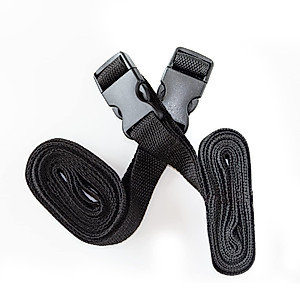 Tie Down Straps 2PCS (1'' x 7.15') for Moving or Storage, Heavy Duty Lashing Straps, Adjustable Nylon Straps for Motorcycle, Cargo, Trucks, Trailer, Luggage