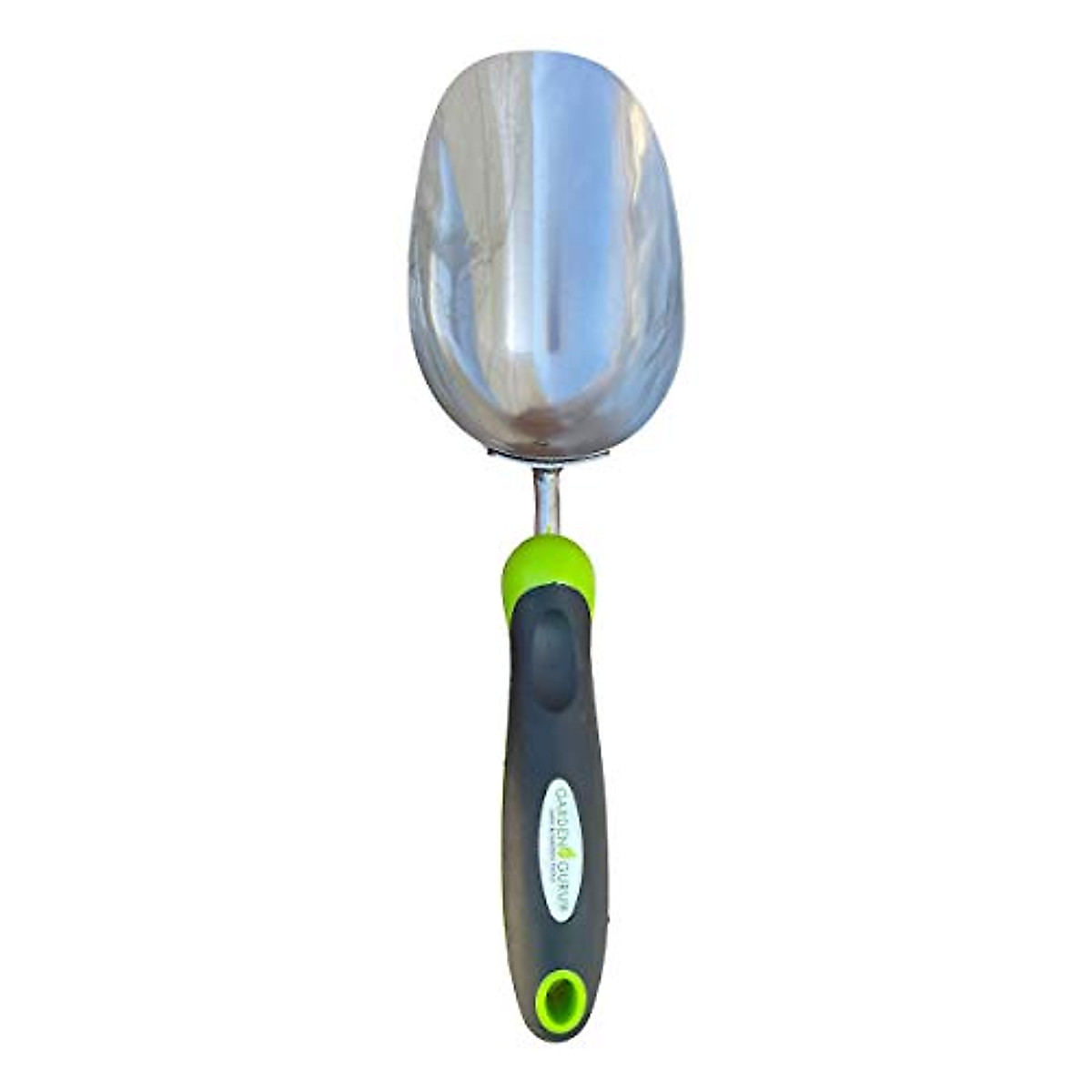 Garden Guru Super Strong Garden Scoop Trowel Shovel Transplanter - Stainless Steel - Rust Resistant - Ergonomic Grip - Perfect Hand Shovel for Gardening Transplanting and Digging