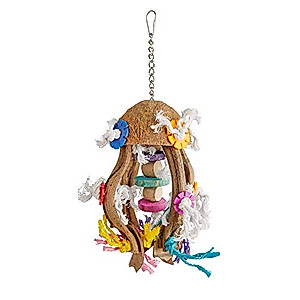 Petco Brand - You & Me Jellyfish Preening Bird Toy, Large