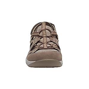 Earth Origins Women’s Sid Shoe I Slip-On Sneaker for Casual, Everyday - Sedona Brown - 6.5 Wide