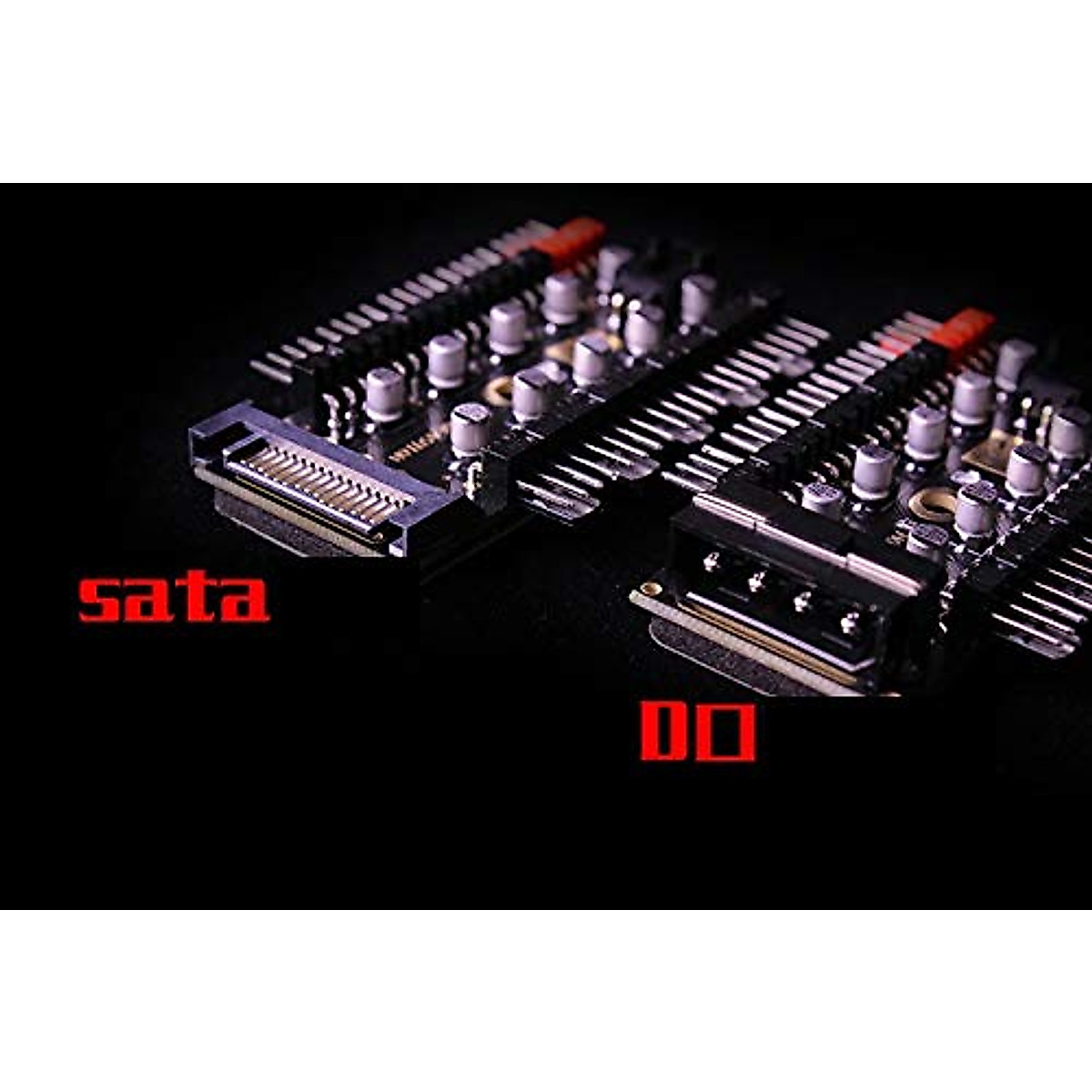 Fan Controller pc Chassis Fan Hub CPU Cooling Fan hub pc 10 Port 12 V SATA to Fan-Header with 4 Pin PWM Controller Corsair Fan Controller