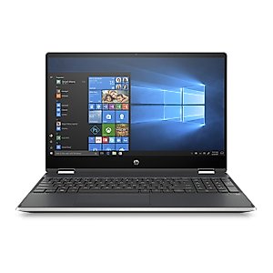 HP Pavilion X360 Convertible 15.6" HD WLED-Backlite Touch Screen 2 in 1 Laptop Intel i5-8265U up to 3.9GHz, 8G DDR4, 1TB HDD + 128G SSD, Window 10 Home, Intel UHD Graphic 620, B&O Play, HD Webcam