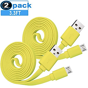 SCOVEE 2-Pack USB Charger for Logitech UE Boom Speaker,Micro USB Cable Power Charging Cord Replacement for Ultimate Ears Wonderboom/UE Boom 2/Megaboom/Miniboom/Mobileboombox Roll 2 Speaker 3ft