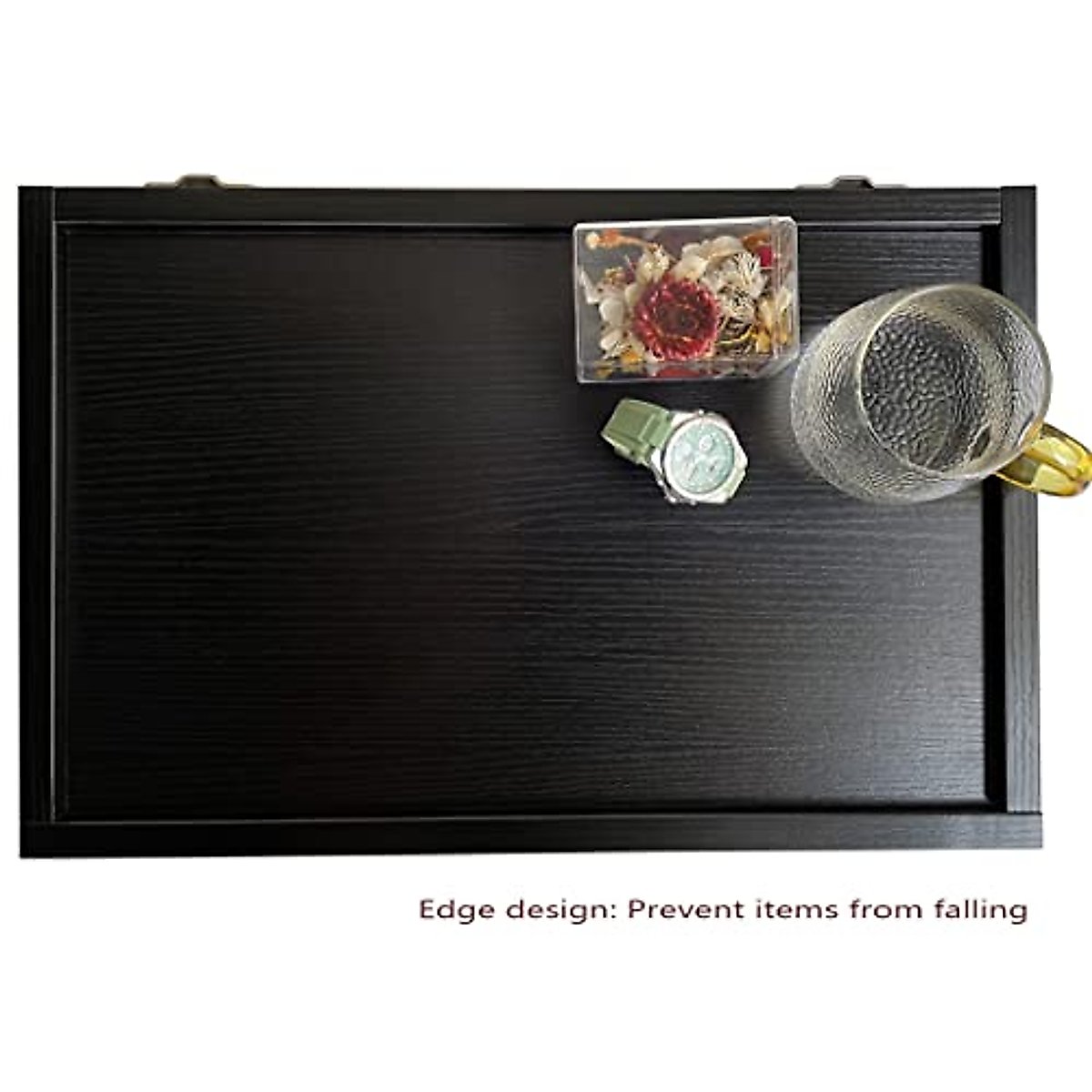 Modern Floating Bedside Table, Bedside Shelf,Night Stands Side Table with Drawer, 19" X 13" X 5.9", Black…