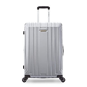 Samsonite Hardside Spinner Wheel Luggage, Silver, 2-Piece Set