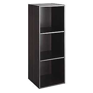 Whitmor Cube Organizer 3-Section, Espresso