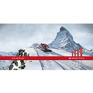 PB Swiss Tools Insider 1 - Universal 1/4" bit holder with 10 PrecisionBits in the handle - Blue