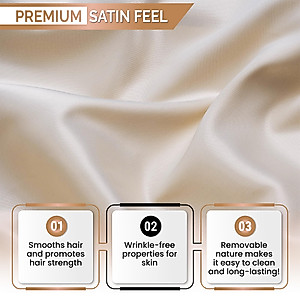 Noum Cervical Neck Pillow | Pillow for Back & Side Sleepers | Pillow for Neck & Shoulder Pain, Reduced Snoring, Facial Symmetry | Contour Orthopedic Ergonomic Memory Foam w/Satin Pillowcase