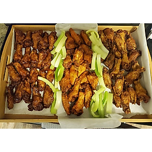 PAFREWOG Bamboo Serving Trays Cutting Boards 16.5"x11.8"（42x30cm) with Handle, Set Includes 0.63"(1.6cm) Thick Plates 1xHexagon 12.5"(32cm)+1xSquare 7.8"(20cm)+1xSquare 5.9"(15cm) for Family Dinner