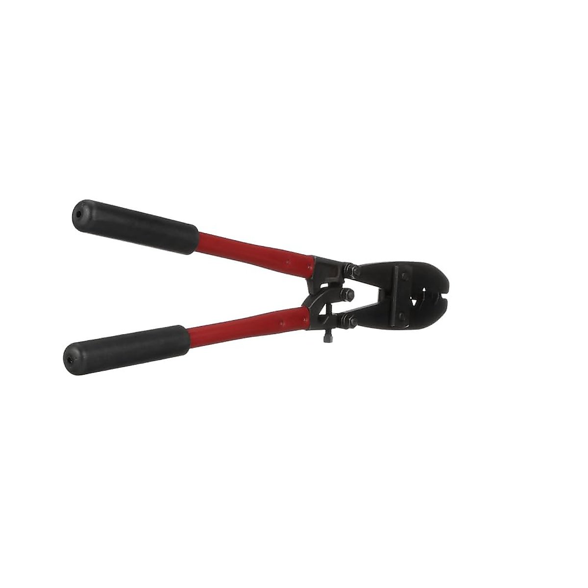 Klein Tools 2006 Large Crimping Tool with Compound Action for 6 - 4/0 AWG Lugs and Terminals, Made in USA, Adjustable Crimp Depth, High-Leverage Design