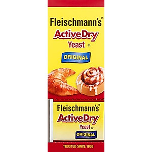 Fleischmann's Active Dry Yeast, 0.25 Ounce (Pack of 3)