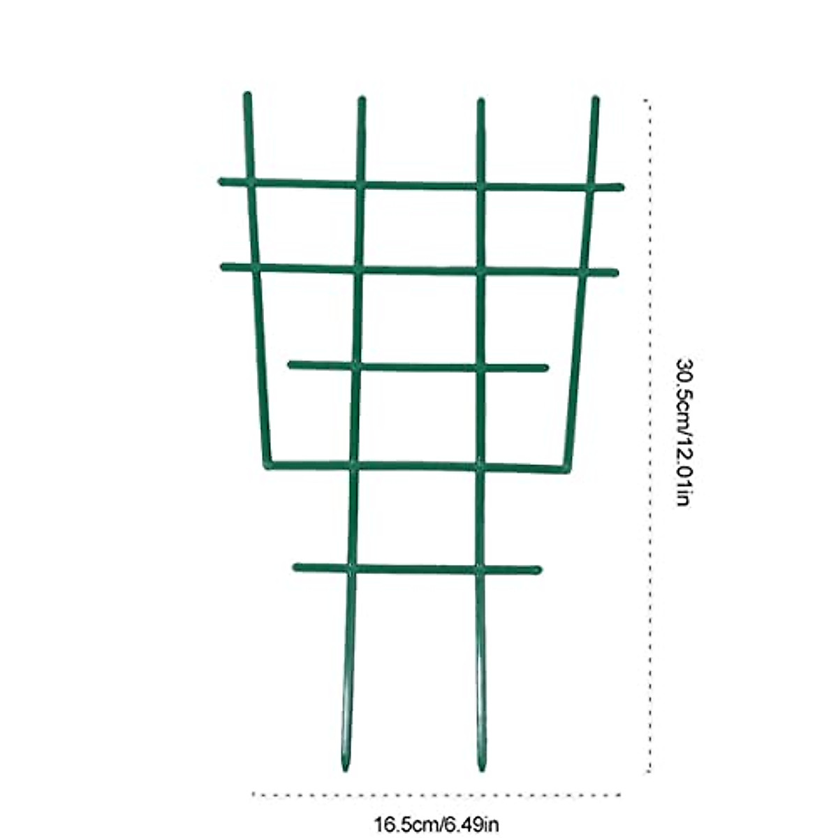 6-Piece Pack Trellis for Potted Plants, Small Garden Trellis for Climbing Plants Outdoor, Plastic Trellis for Potted Plants Indoor, DIY Climbing Trellis Houseplant Supports 12 X 6.5 inches…