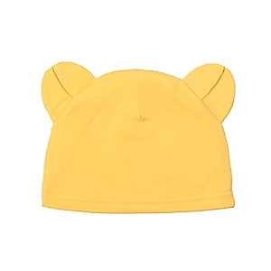 Disney Winnie The Pooh Baby Boys Girls Layette Set: Bodysuit Pants Bib Hat 0-3 Months Yellow