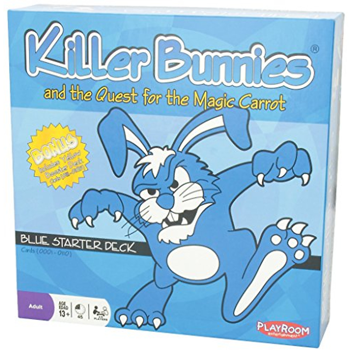 Playroom Entertainment Killer Bunnies and the Quest for the Magic Carrot; Blue Starter Deck