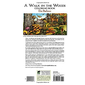 A Walk in the Woods (Dover Nature Coloring Book)