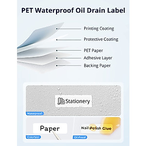 Label Maker Machine with Tape, Osoeri Bluetooth Label Printer, Portable Thermal Handheld Sticker Mini Label Inkless Multiple Templates, USB Rechargeable for Home Kitchen Office Organization