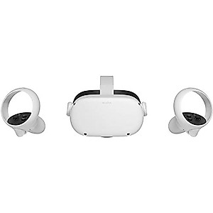 Oculus Newest Quest 2 VR Headset 128GB Holiday Set - Advanced All-in-One Virtual Reality Headset Cover Set, White