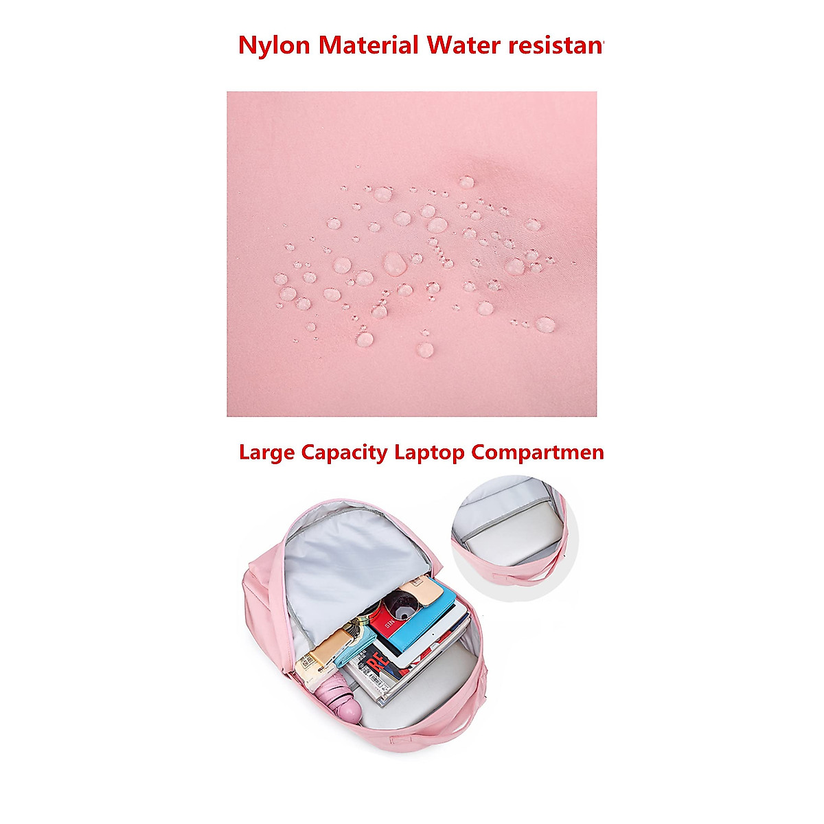 COSABZ Anime Anya Forger Backpack Cosplay Kawaii Backpack Schoolbag Mochila Bag With Pendant For Girls (5)