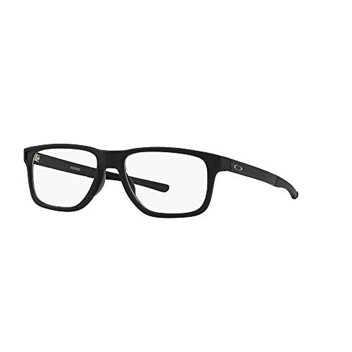 Oakley Men's OX8123 Sunder Square Prescription Eyeglass Frames, Satin Black & Black/Demo Lens, 53 mm