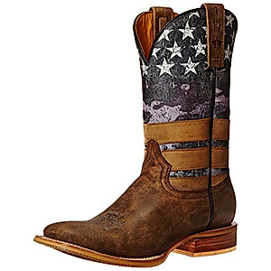 Tin Haul Shoes Women's American Woman, Brown/Navy, 5.5