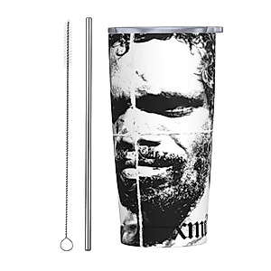 LAZHANG Death Rock Grips Music Stainless Steel Insulated Car Sippy Cup With Lid Travel Mug for Cold Hot 20 oz