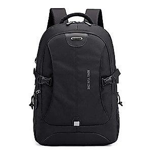 Laptop backpack Anti-theft with USB charger, 15 inch , waterproof, comfortable, elegant, Black
