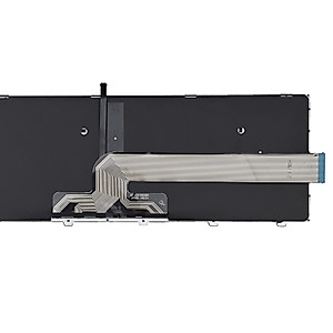 SUNMALL New Laptop Notebook Replacement Keyboard with Backlit Compatible with Dell Inspiron 15 3000 3541 3542 5547 Black US Layout