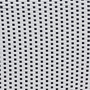 Baxton Studio Genica Dining Chairs, Indoor and Outdoor, Black/White/Brown