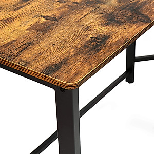 Function Home 54 Inch L-Shaped Computer Desk, Corner Desk with Reversible Storage Shelves, PC Work Desk Workstation for Home, Office