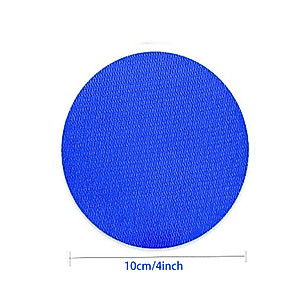 RIENER 60 Pieces Carpet Spots Markers Floor Dots Carpet Circles Carpet Markers for Classroom Decoration Elementary School Teacher Supplies, 6 Colors
