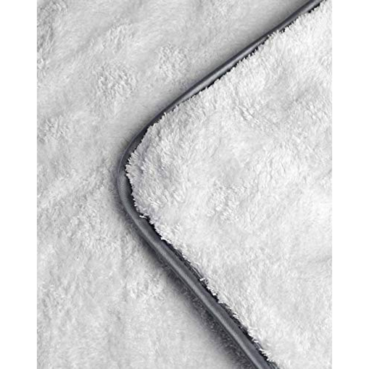 Adam's Double Soft Microfiber Towel - Premium Quality Microfiber Polishing Towel with Scratch-Free Satin Edge - Buff Away Polishes & Car Wax with Ease (2 Pack)