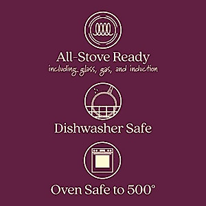 Anolon Accolade Forged Hard Anodized Nonstick Frying Pans/Skillet Set, 10 Inch and 12 Inch - Moonstone Gray