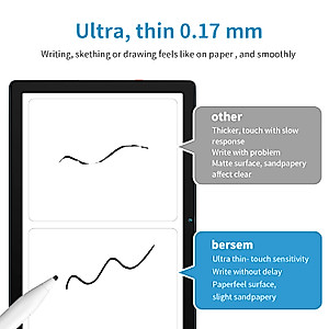MODERNESS [3Pack] 10.1 inch Tablet Screen Protector Andriod Tablets Anti Scratch Bubble Free Anti-Glare PET Screen Film