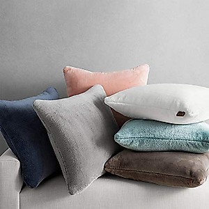 UGG – Whitecap Throw Pillow – Decorative Square Pillow – Plush Home Accent - Seal 20" x 20"