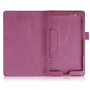 Asng LG G Pad X 8.0 / G Pad III 8.0 Case - Slim Folding Stand Cover Smart Case for LG G Pad X 8.0 (V521) / AT&T (V520) / LG G Pad III 8.0 (V525) 8-Inch Tablet (Purple)