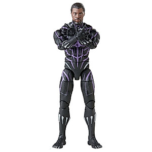 Marvel Legends Series Black Panther Legacy Collection Black Panther 6-inch Action Figure Collectible Toy, 3 Accessories