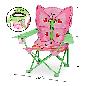 Melissa & Doug Bella Butterfly Kid's Chair, 1 EA